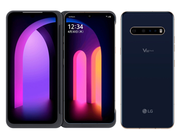 LG V60 ThinQ 5G A001LG クラッシーブルー SoftBank版SIMフリー｜中古スマホ・中古携帯の激安販売ならダイワンテレコム